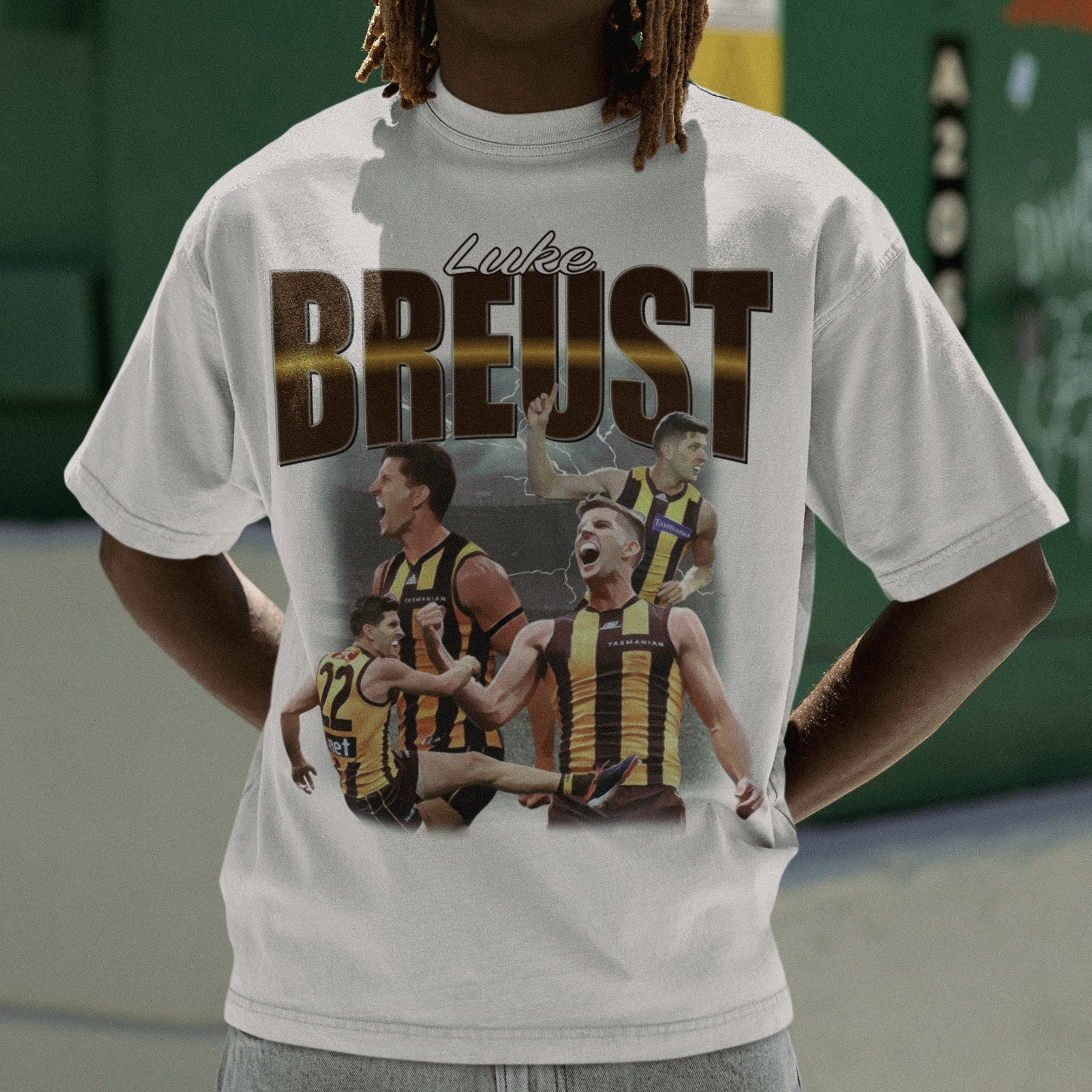 Luke Breust AFL Graphic Tee – VFtees
