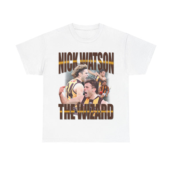 Nick Watson The Wizards Hawthorn Footy Graphic Tee – VFtees