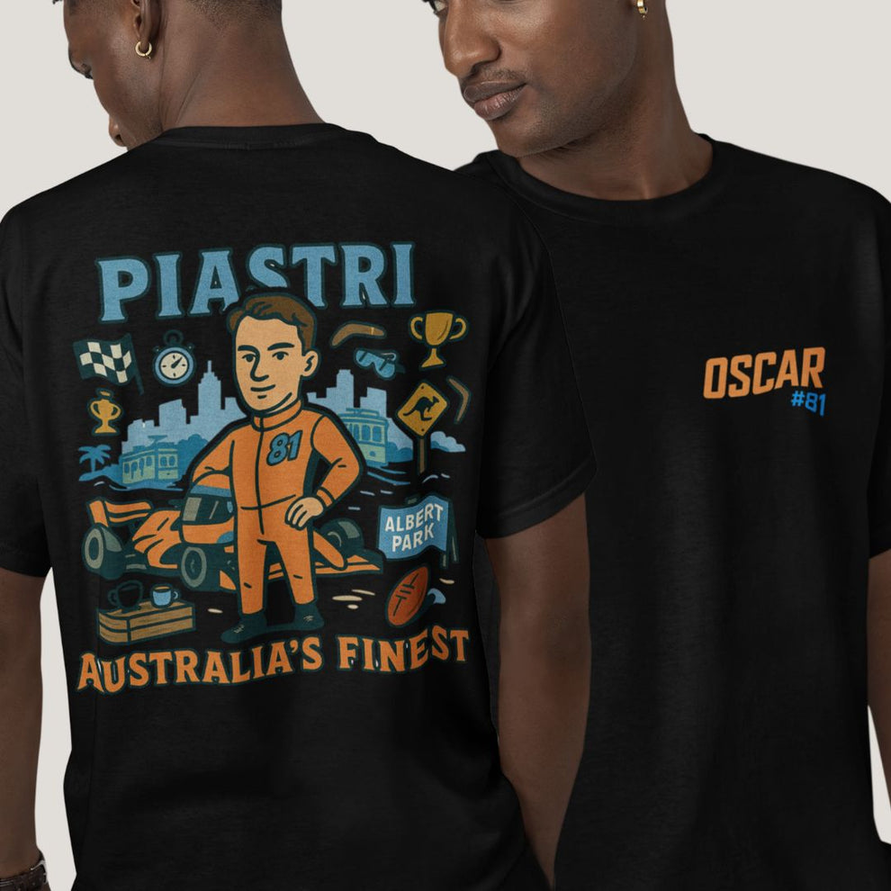 Oscar Piastri F1 Tee - McLaren Grand Prix Edition – VFtees